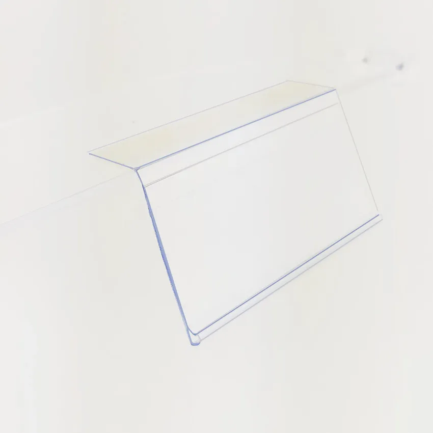 Plastic Pvc Shelf Data Strips Merchandise Price Talkers Sign Display ...