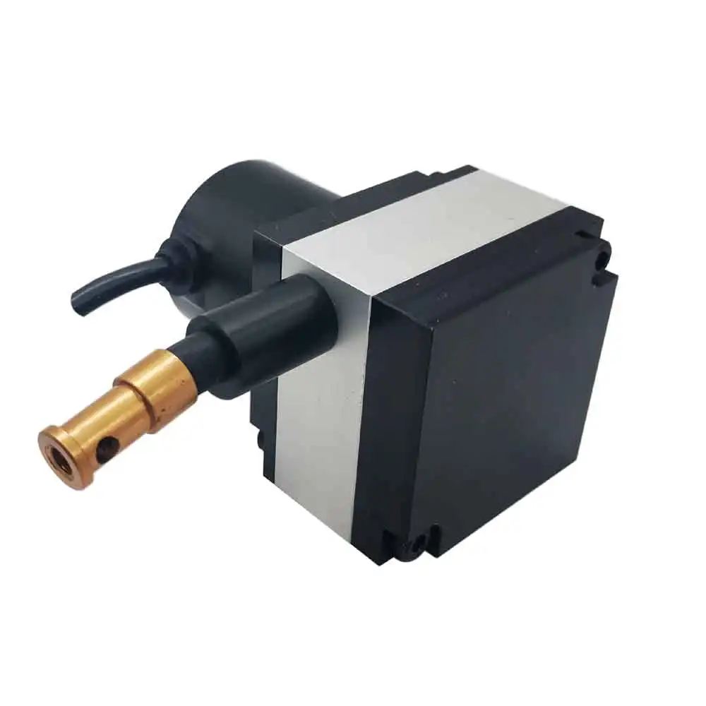 010K linear potentiometer position sensor 1000mm draw wire sensor ...