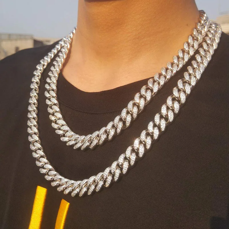 Cadena con diamantes Urban full ice - Envio a todo Chile