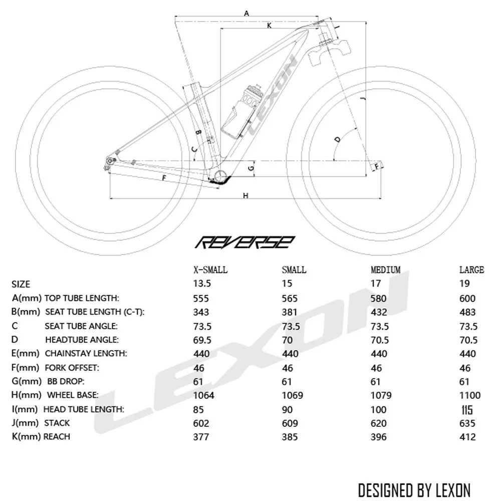 Lexon Carbon Mountain Bike Frame - Mountainotes LCC Outdoors and Fitness
