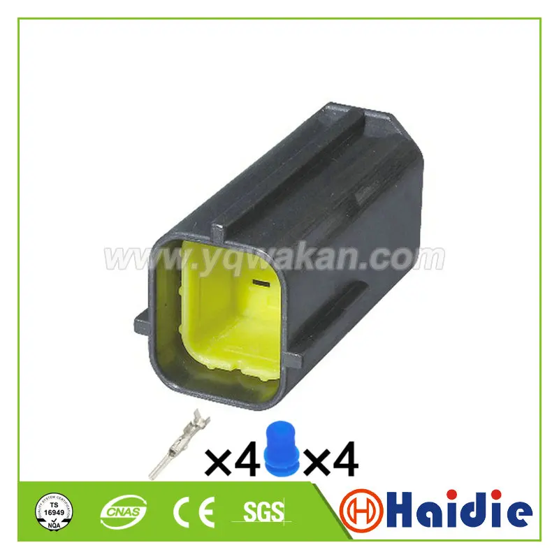 5 세트 4 핀 남성 하우징 플러그 전기 방수 와이어 자동 커넥터 174259 2, 무료 배송|connector ...