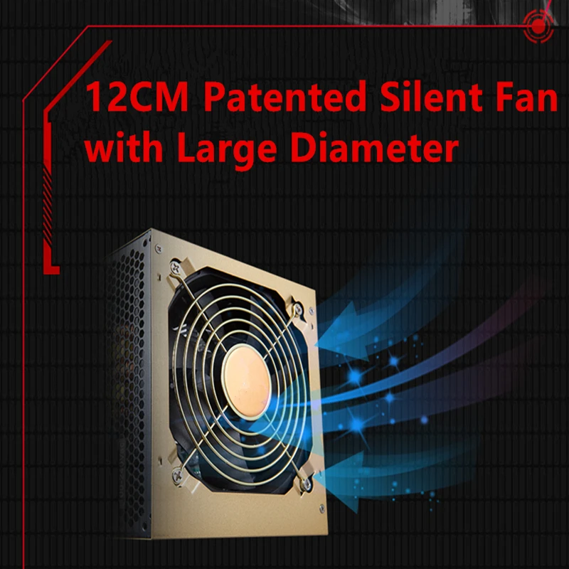 Original PC PSU For Golden Field Brand E-game Broadband Active Rated ...