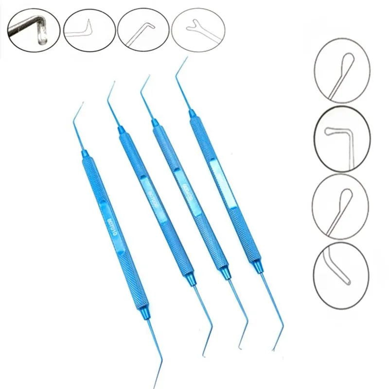 1pcs Phaco Chopper Manipulator Sinskey Spatula Hook Ophthalmic ...