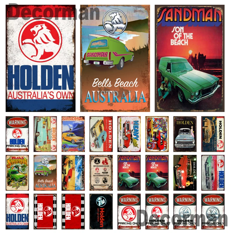 [ Mike86 ] HOLDEN Australia Car Metal tin sign Wall Plaque Vintage ...