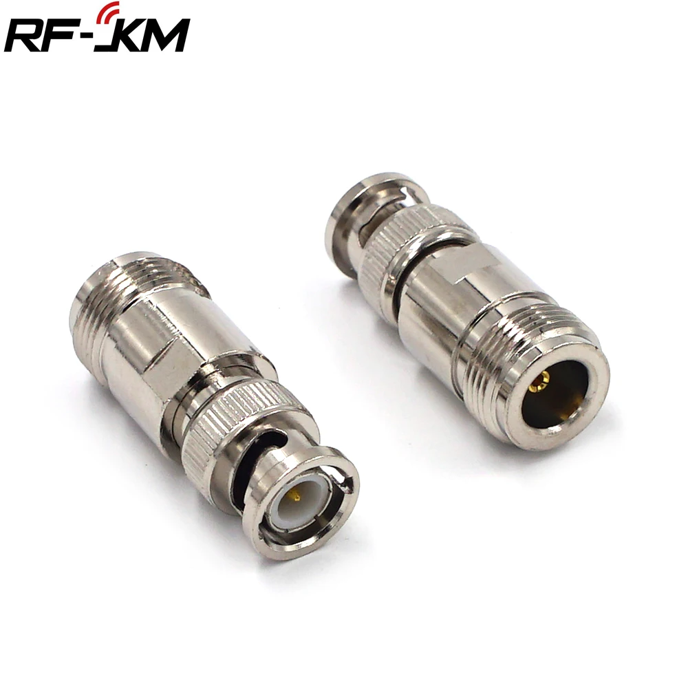 RF-Connector-N-Type-Female-To-BNC-Male-Jack-Double-Straight-RF-Coaxial ...