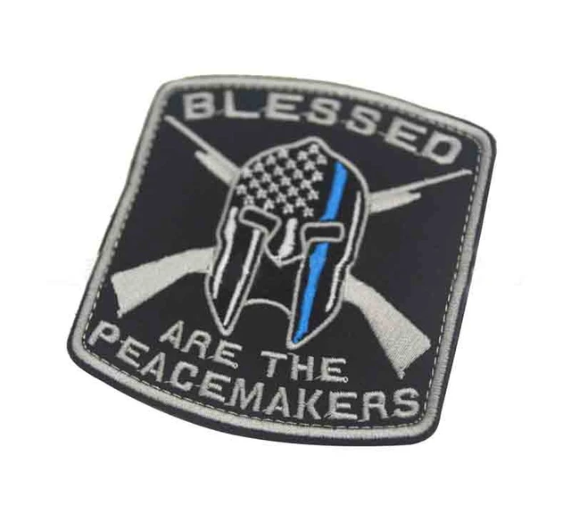 Blessed Are The Peacemakers Blue Line