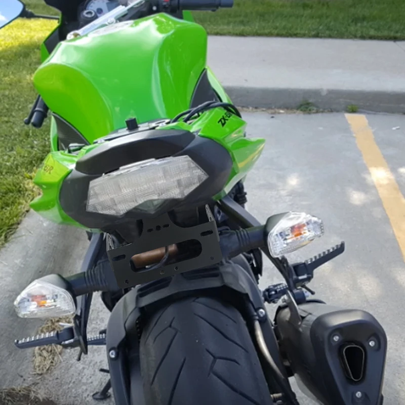 License plate frame KAWASAKI SUPPORT 600 LICENSE 2009 2009 RIZOMA 10 ...