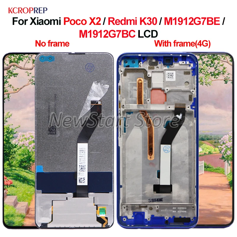 For-Xiaomi-Redmi-K30-LCD-For-Xiaomi-Poco-X2-lcd-Display-Touch-Screen-Digitizer-Assembly ...