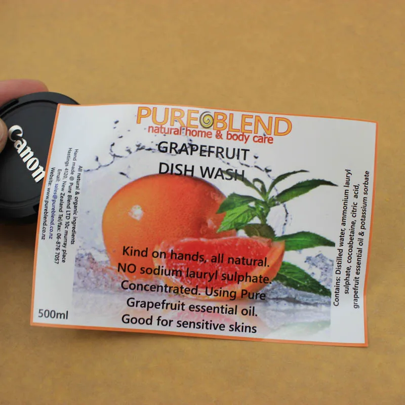 Safety Pp Fruit Juice Bottle Labels Waterproof Self Adhesive Label safety-pp-fruit-juice-bottle-labels-waterproof-self-adhesive-label
