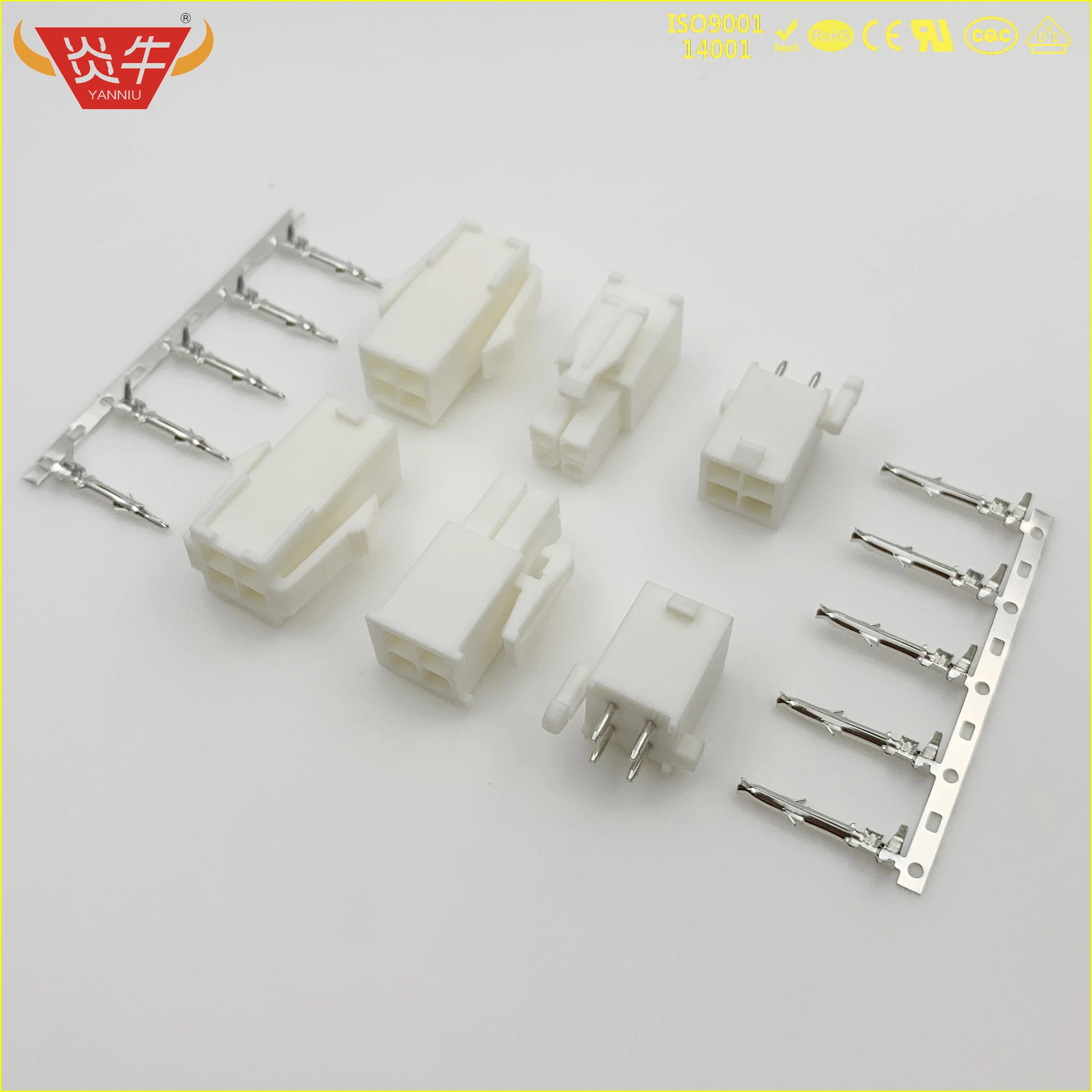 FL 4.14 WITH LOCK WHITE STRIP CONNECTOR 4.14mm HOUSING WAFER TERMINAL ...