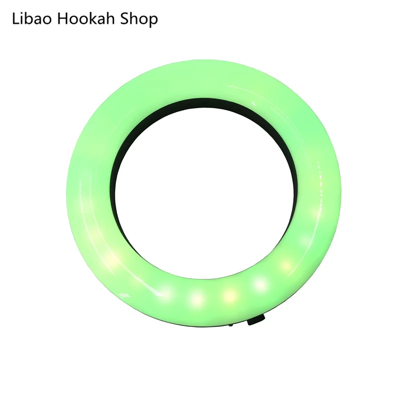 Chicha,Shisha Hookah LED Light RGB, plaque ronde 160MM, accessoires de ...