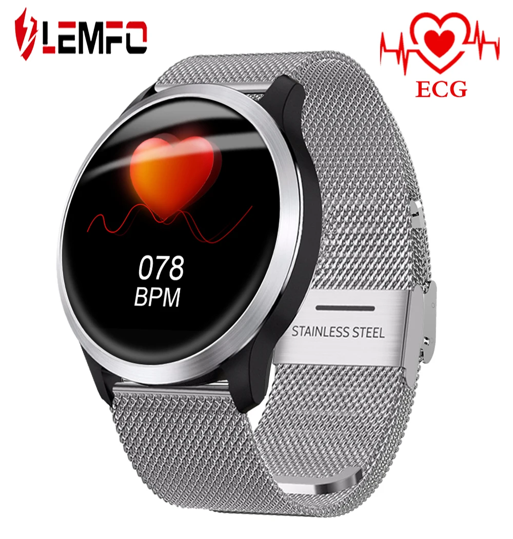 LEMFO Z03 Смарт-часы для мужчин PCG+ ECG IP68 Водонепроницаемый ...