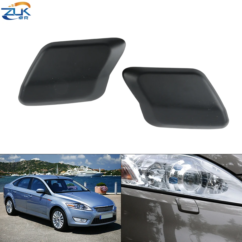 ZUK Unpainted Front Bumper Headlight Headlamp Washer Nozzle Cover Case ...