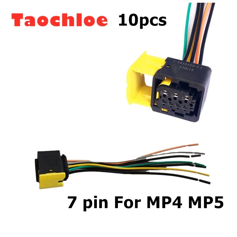 10pcs-7pin-Connector-with-wires-for-Benz-truck-MP4-tail-lights-Benz ...