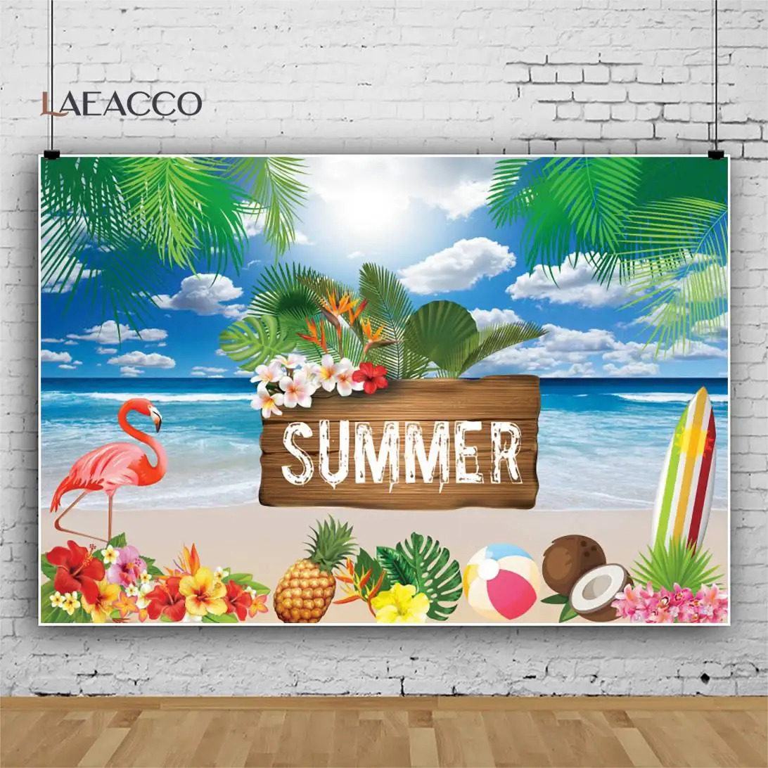 Beach Party Backdrop