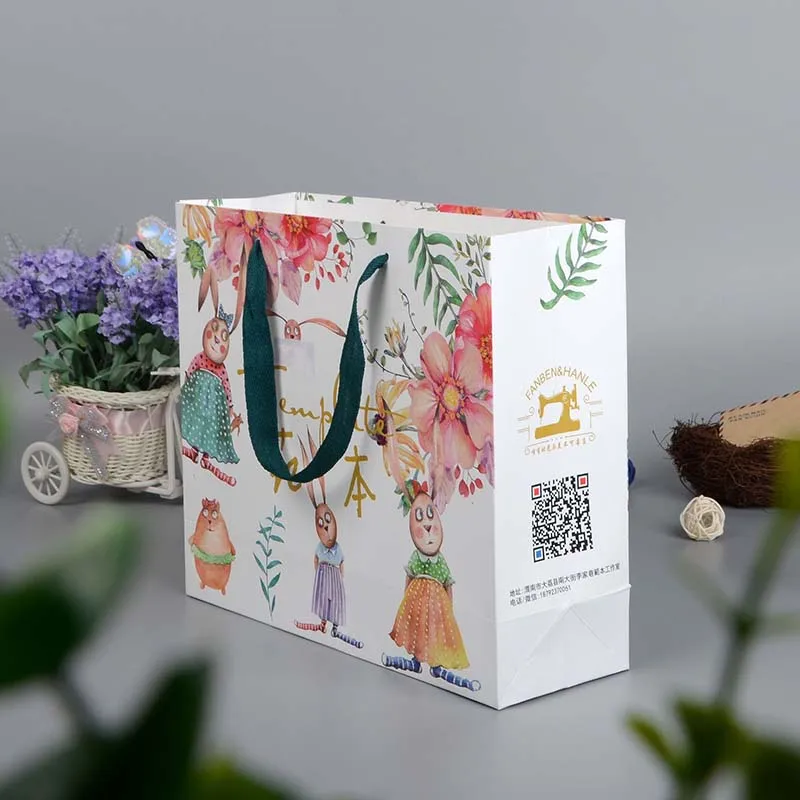 Wholesale 1000pcs /Advertising Gift Bag Shopping Bag Custom Printed ...