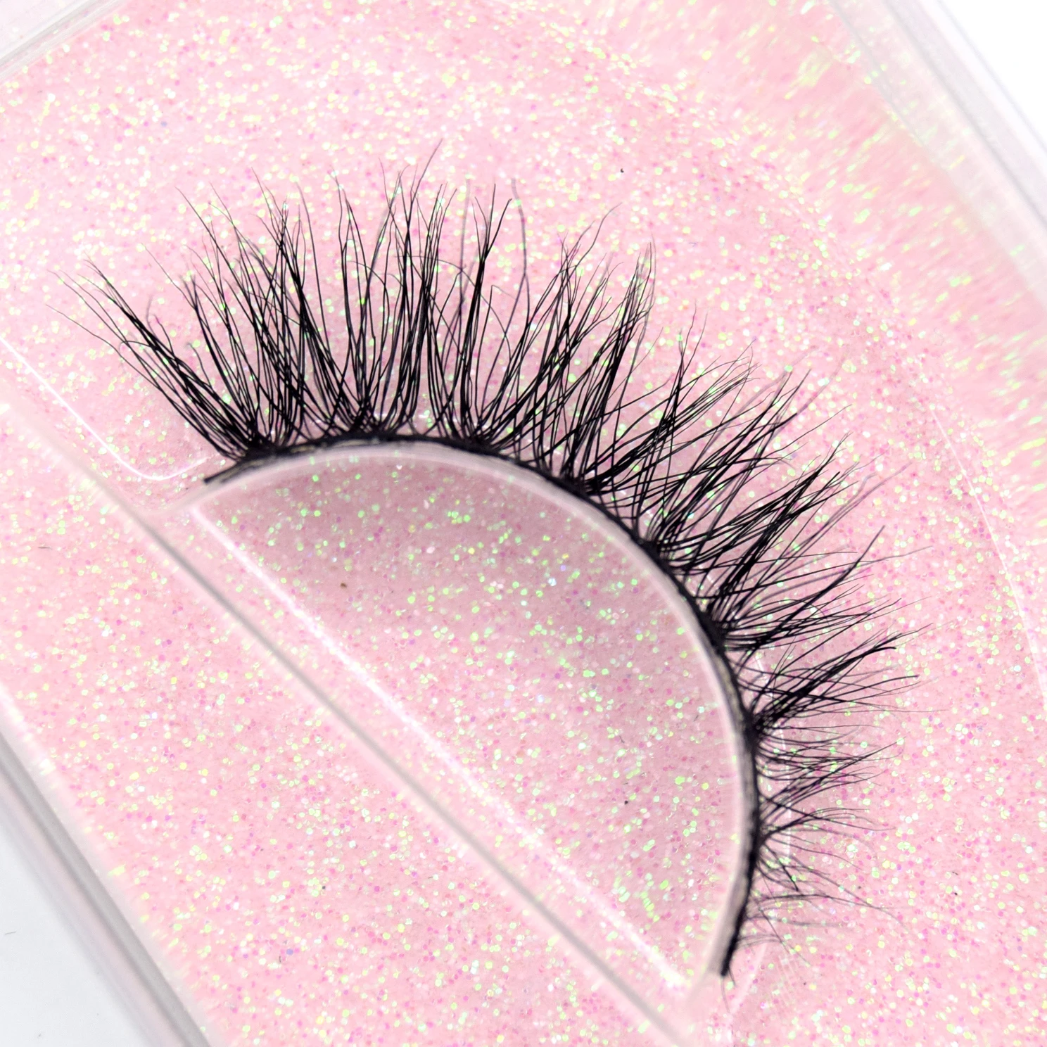 Visofree 13mm Eyelashes Mink Lashes 3D Natural Long Mink Eyelashes ...