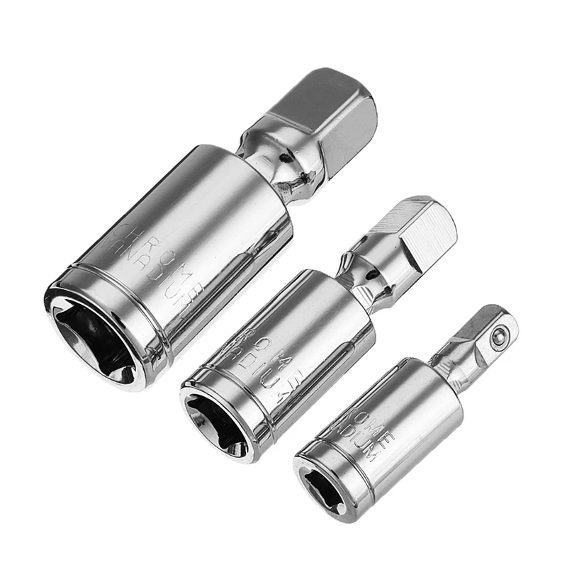 Discount 1/4 3/8 1/2 Inch Extension Bar Universal Joint Impact Adapter ...