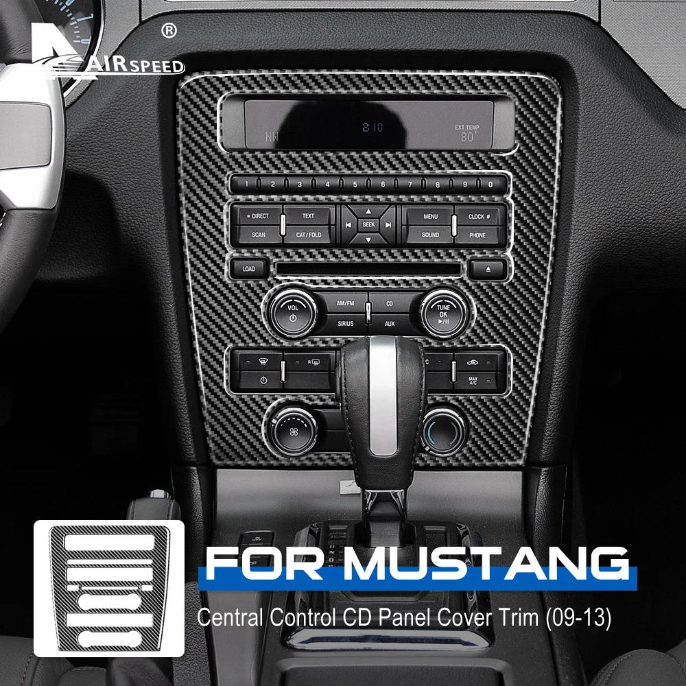 Real-Soft-Carbon-Fiber-Sticker-for-Ford-Mustang-2010-2011-2012-2013 ...
