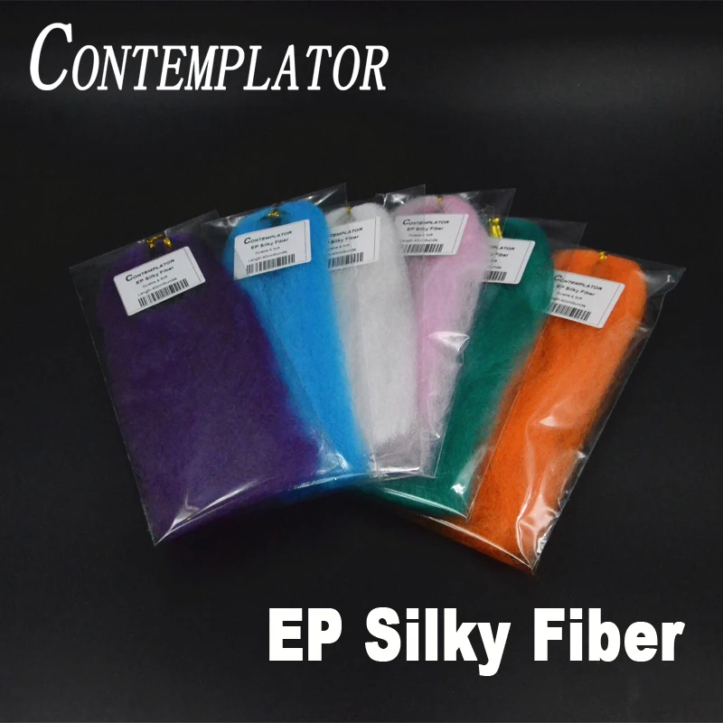15optional-Colors-EP-Silky-Fiber-Streamers-Durable-Fly-Tying-Materials ...
