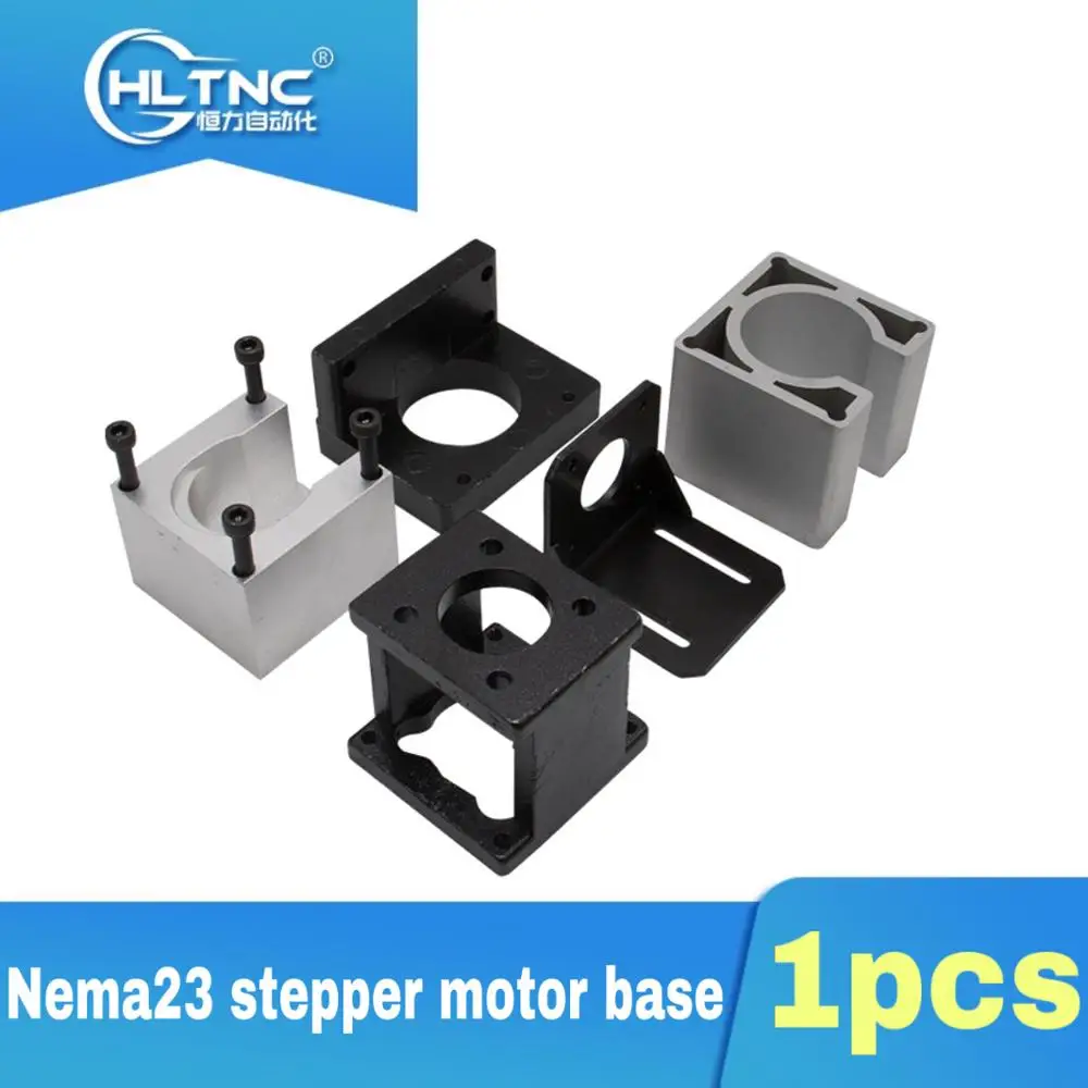 1pcs NEMA 23 57 Stepper Motor Base Bracket Mount Fixed Mounting Seat ...