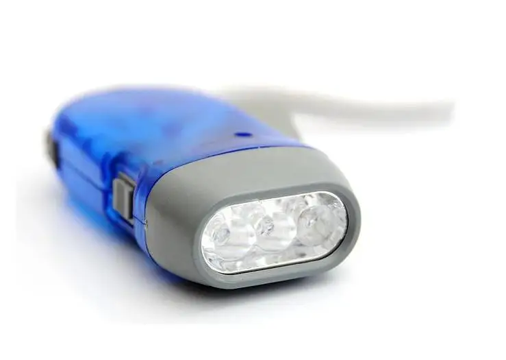 200pcs-Portable-Flashlight-3-Led-Hand-Press-Camping-Wind-Crank ...