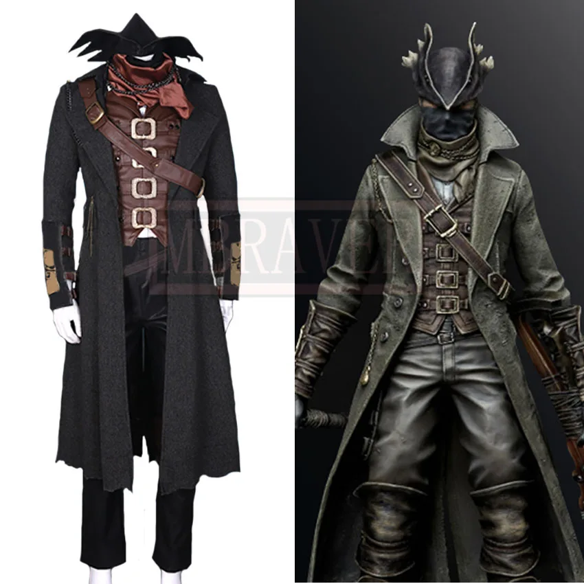 Bloodborne-The-First-Hunter-Gehrman-Full-Set-Cosplay-Costume-Halloween ...