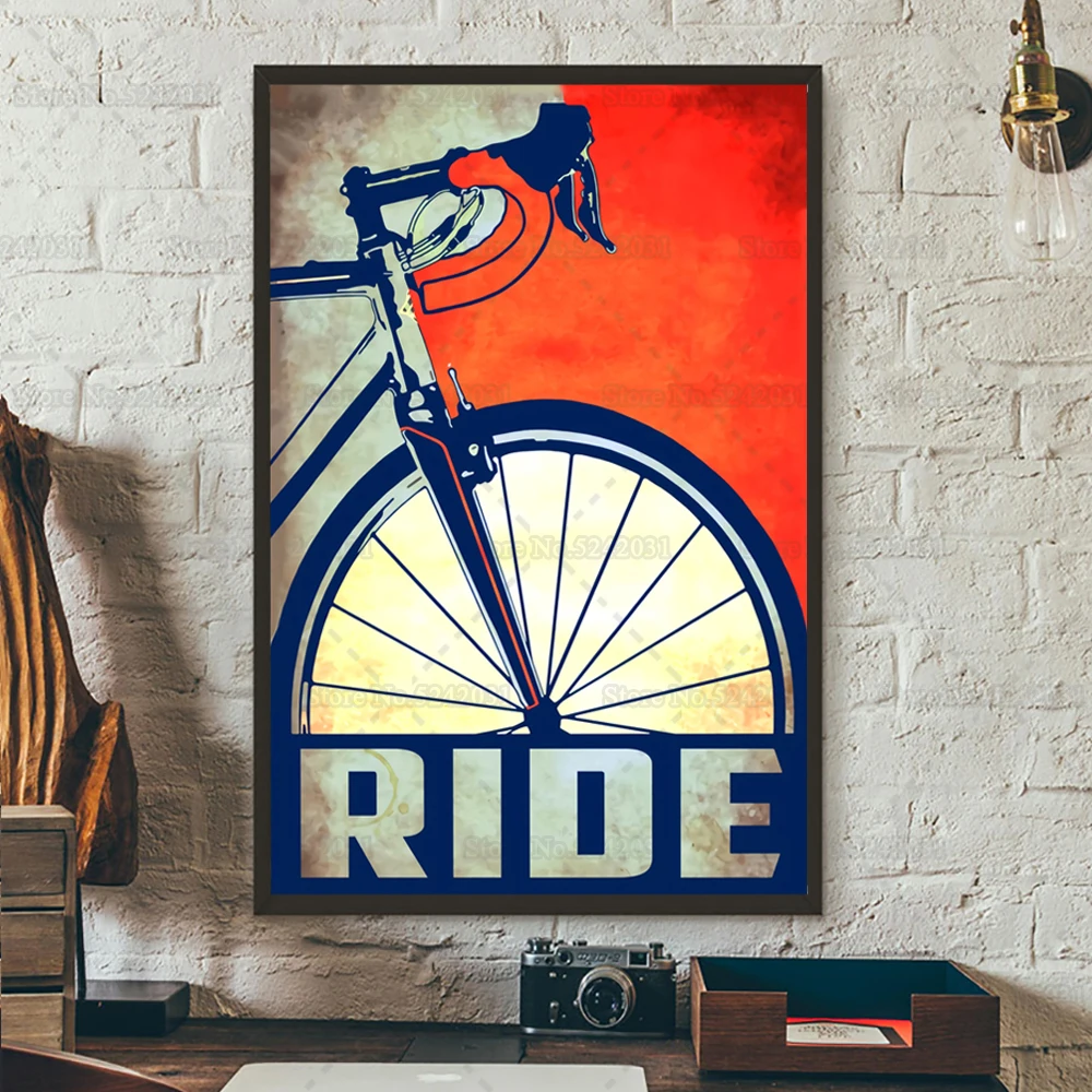 Bicycle Canvas Painting