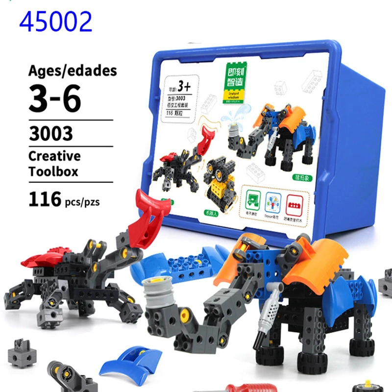 Large High Tech Particles Engineering 45002 Machine Building Blocks Set ...