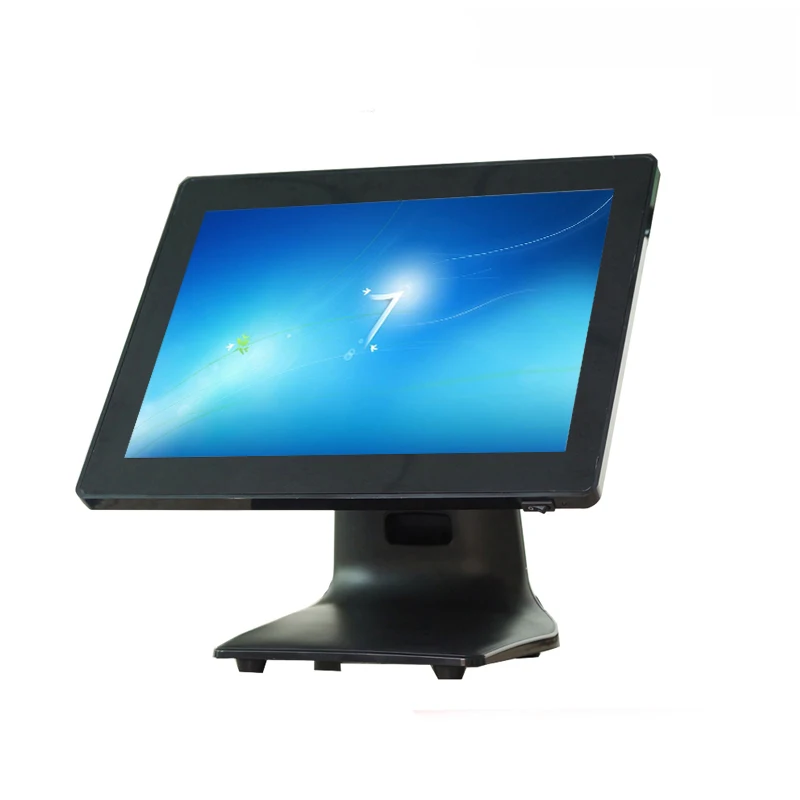 cash register PC desktop pos machine pos system retail 15 inch touch ...