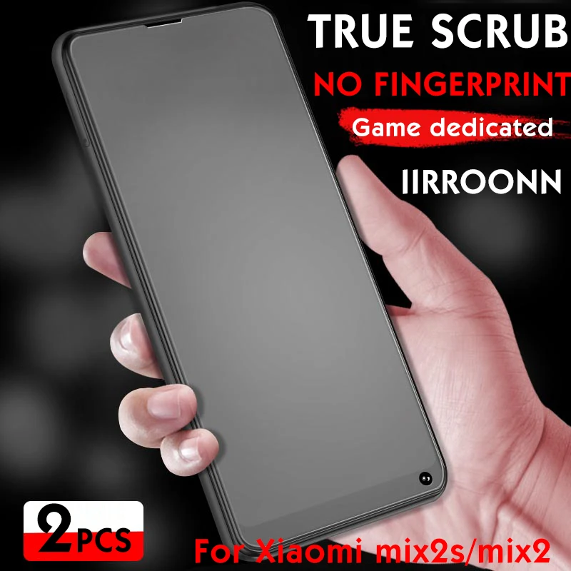 Mi Mix 2 Screen Protector Matte Tempered Glass | Xiaomi Mix 2 Screen ...