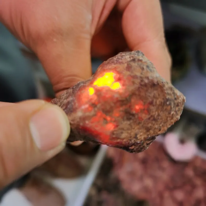 Pierres-de-roche-Quartz-cristal-de-grenat-brut-naturel-de-haute-qualit ...