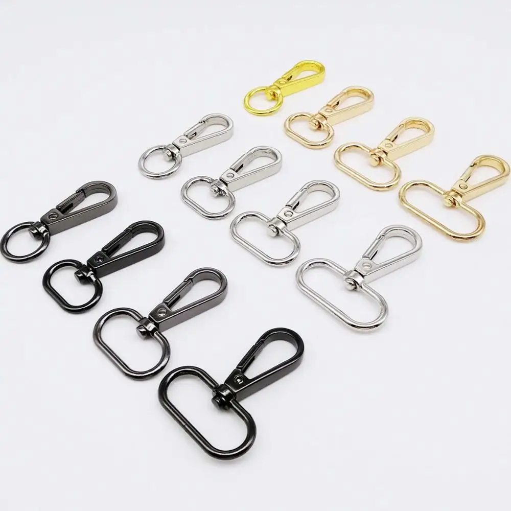 Metal Swivel Lobster Leather Bag Handbag Purse Shoulder Strap Belt Clip ...