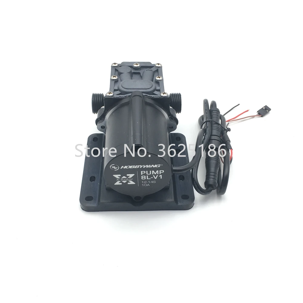 Hobbywing 8L Brushless Water Pump - Combo Pump 10A 12S 14S V1 Sprayer ...