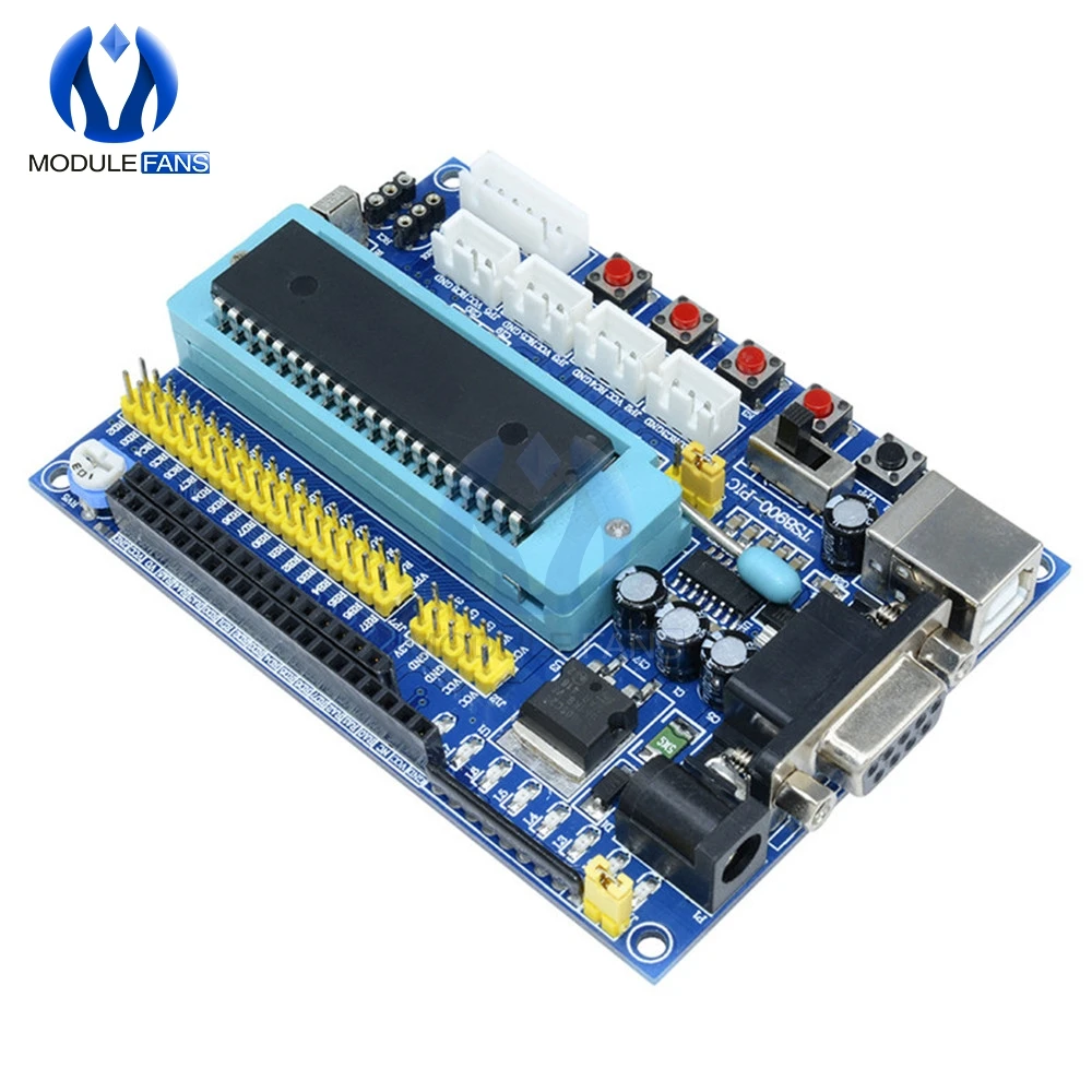 Generic Dc 12v Pic16f877a Pic Minimum System Development Board Emulator ...