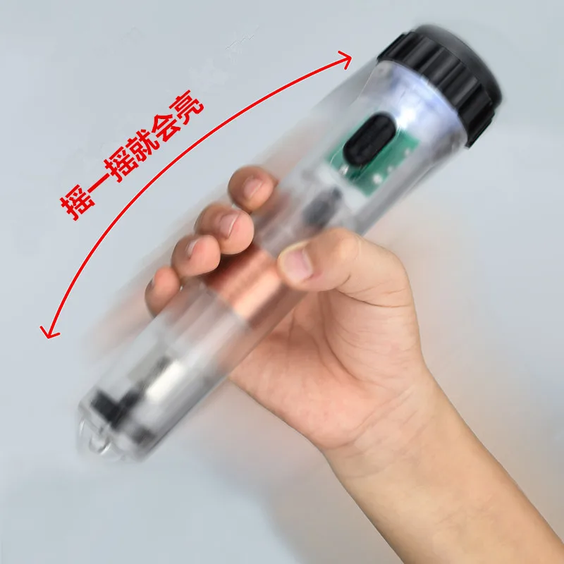 Manual-shaking-flashlight-charging-fa-strong-magnet-spontaneous ...