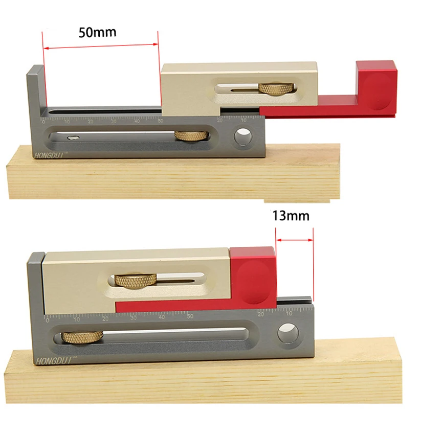 Regulator-Slot-Ruler-Make-The-Mortise-and-Tenon-Movable-Measuring-Block ...