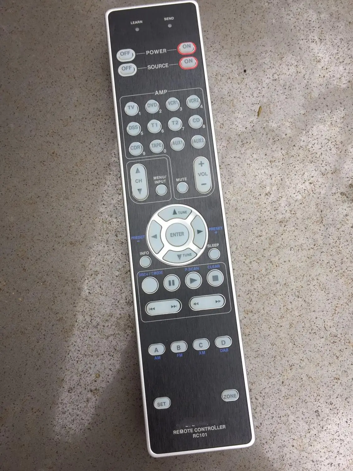 REPLACEMENT-Original-remote-For-Marantz-RC101-RC101SR-AV-borne-power ...