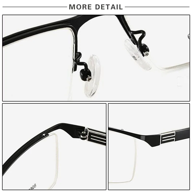 Men’s Bifocal distance and near reading glasses Multi-focus automatic ...