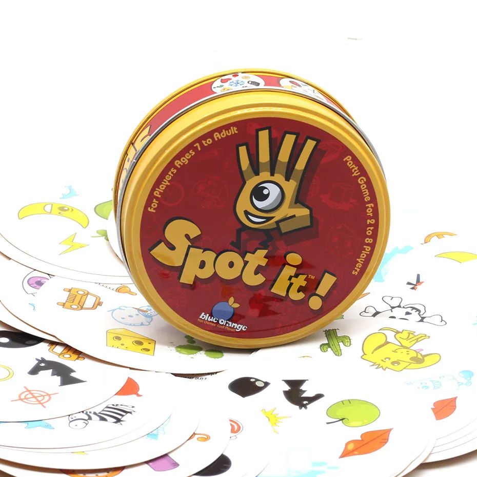 Spot It and Dobble Card Game Table Board Game For Dobbles Kids Spot ...