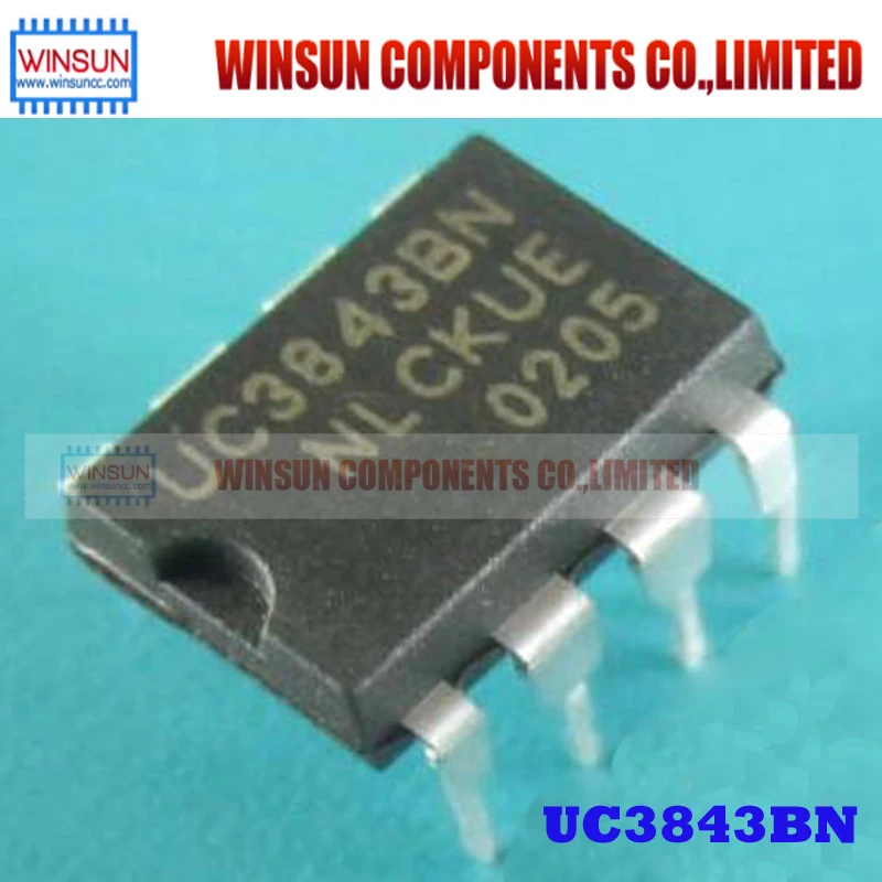 50PCS UC3843BN DIP8 UC3843 UC3843B Brand New|Connectors| - AliExpress