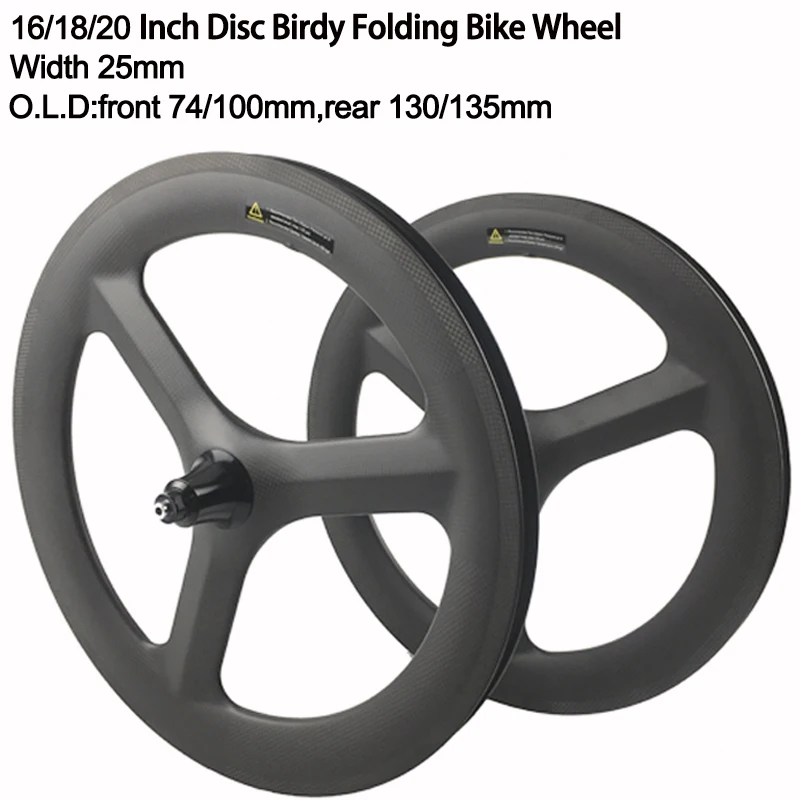 20 18 16 Carbon 20inch BMX Wheel 451 406 Fold Bike Clincher Disc Brake 20-18-16-carbon-20inch-bmx-wheel-451-406-fold-bike-clincher-disc-brake