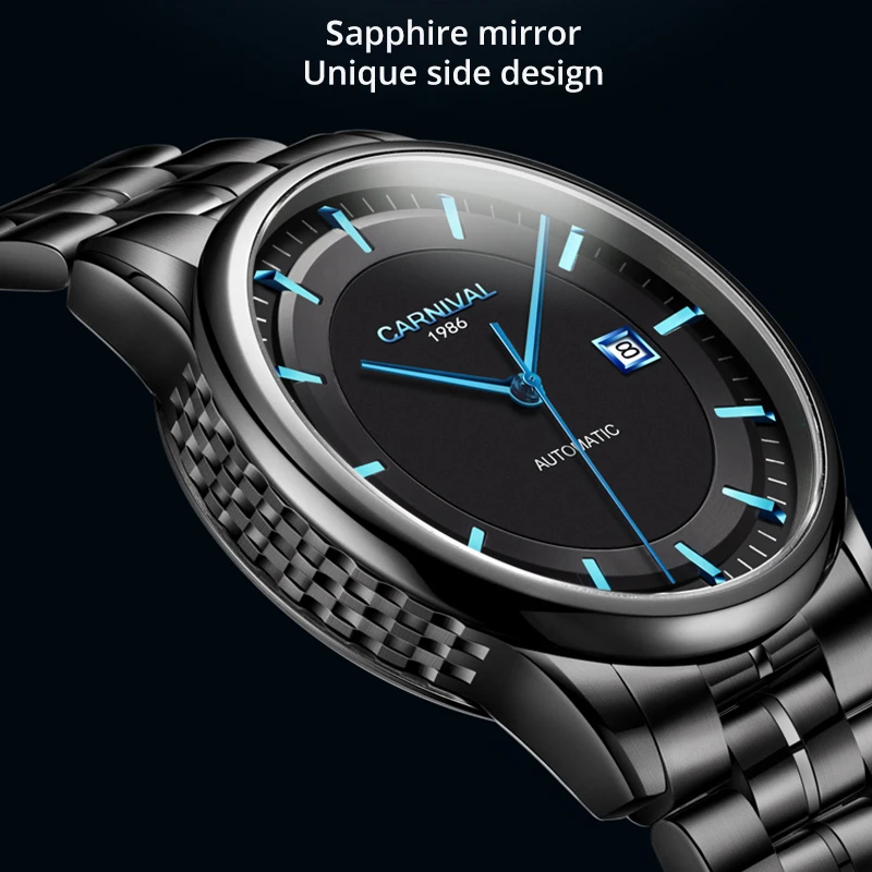 Japan Miyota 8215 Watch Carnival Mens Watches Automatic Mechanical ...