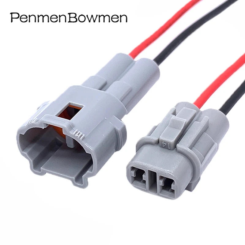 1 Set 2 Pin Auto MT Sealed Housing Electrical Cable Connectors Female ...
