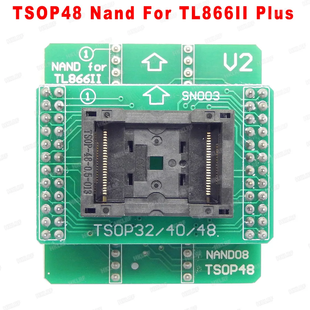 Sn003 Nand08 Tsop48 V2 Nand Adapter Only For Tl866ii Plus Programmer ...