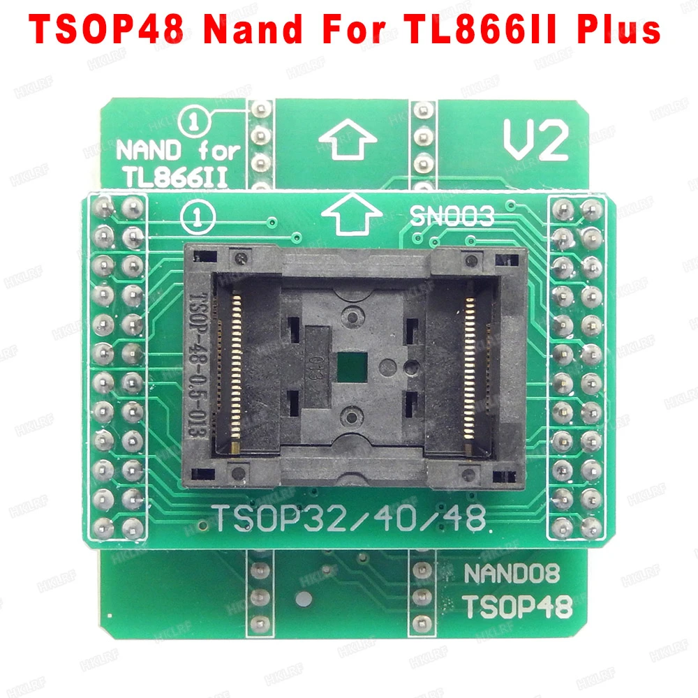 Sn003 Nand08 Tsop48 V2 Nand Adapter Only For Tl866ii Plus Programmer - Integrated Circuits ...