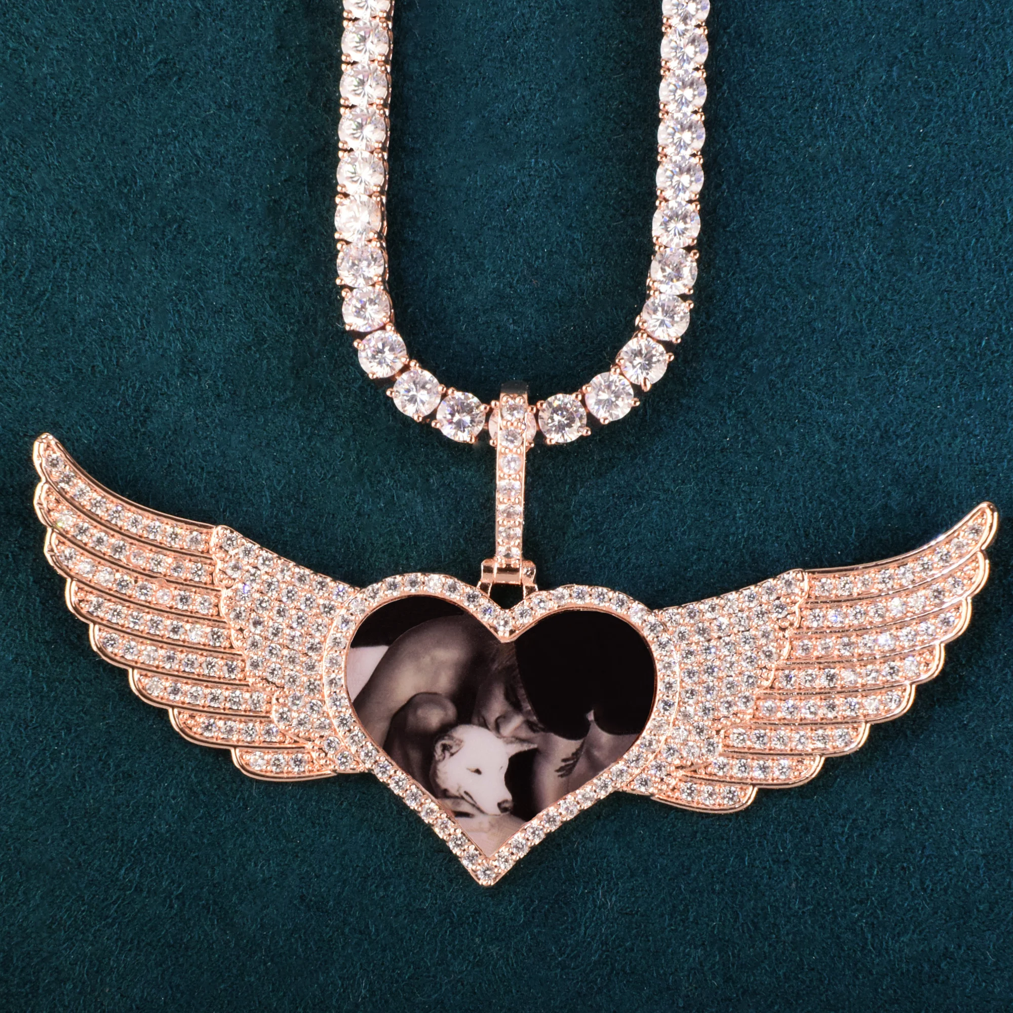 Chained Heart With Wings