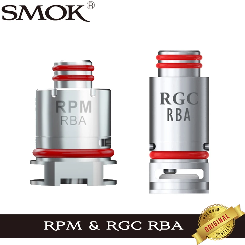 Original-SMOK-RPM-RBA-and-RGC-RBA-DIY-Evaporizer-Coil-Head-for-SMOK-E ...