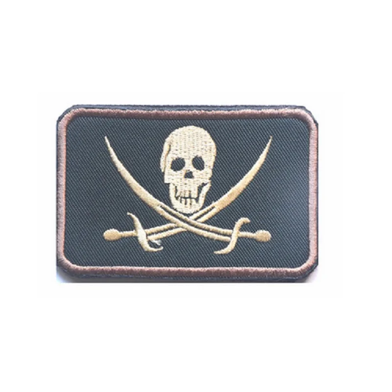Skull And Cross Swords Patch