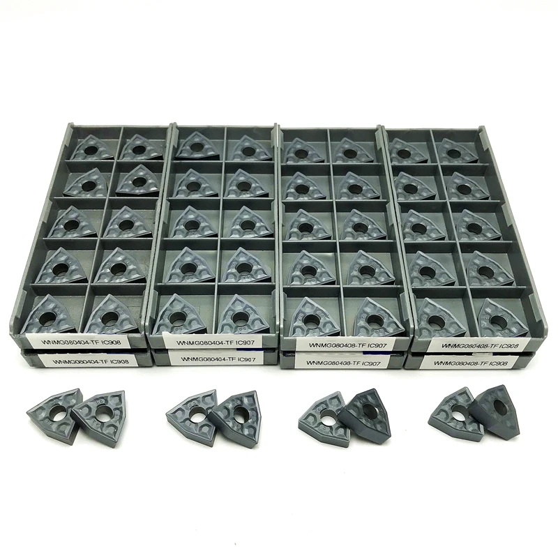 WNMG080404 WNMG080408 TF IC907 IC908 Carbide Insert External Turning ...